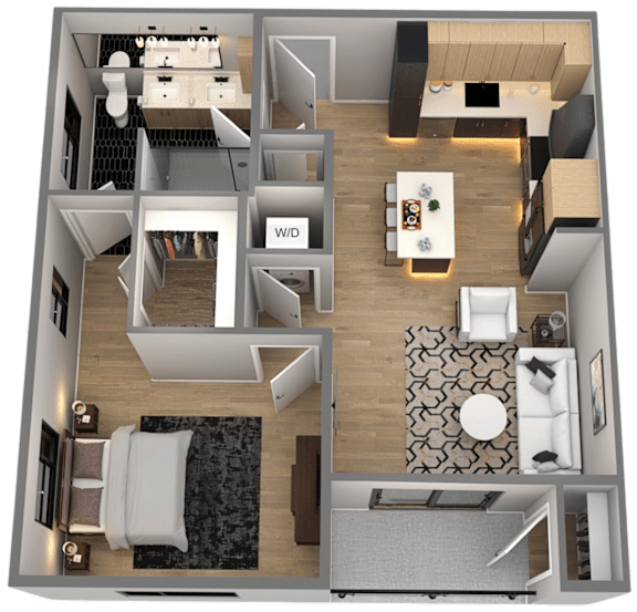 Studio, 1 & 2 Bedroom Apartments in St. Louis | Chelsea