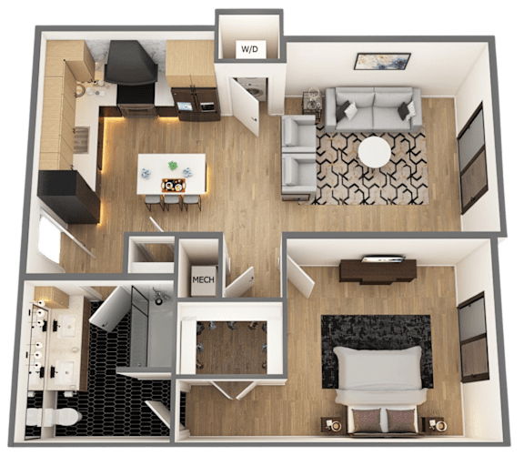 Studio, 1 & 2 Bedroom Apartments in St. Louis | Chelsea