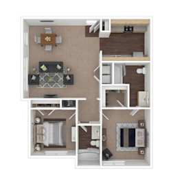 Fort Mill Apartments | Millcrest Park Floor Plans