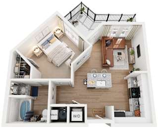flat apartment plan