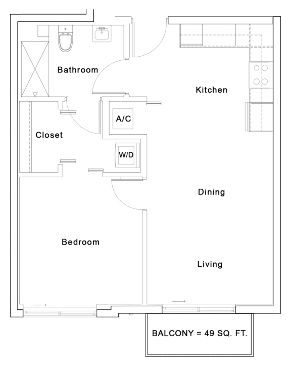 Studio, 1 & 2 Bedroom Apartments in Miami | Douglas Enclave