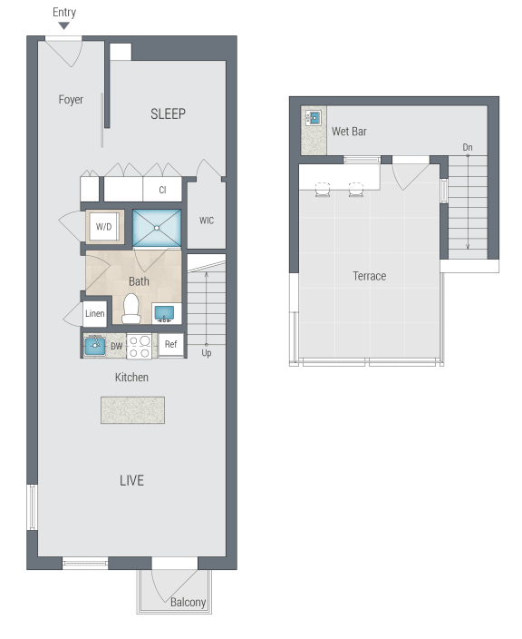 Studio, 1 & 2 Bedroom Apartments in Washington DC | Reed Row Apartments