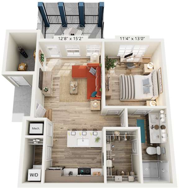 1-, 2- & 3-Bedroom Apartments in Santa Rosa Beach, FL
