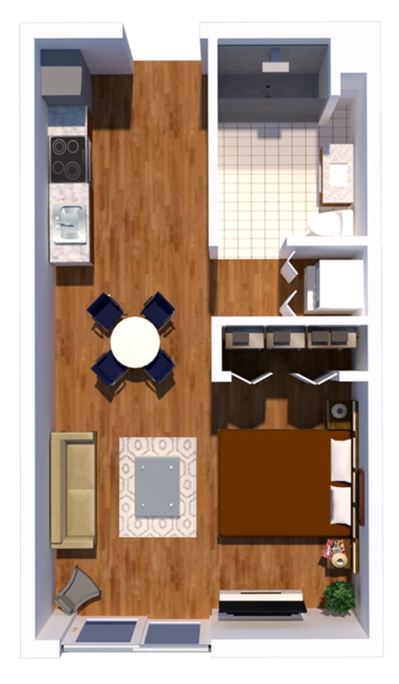 Studio, 1 & 2 Bedroom Apartments in Miami | Douglas Enclave