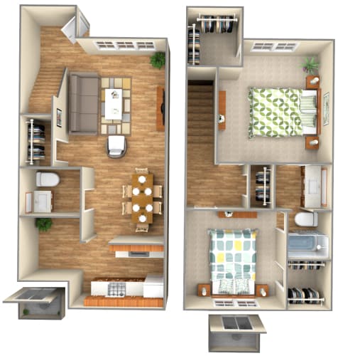 1 2 3 Bedroom Apartments In Old East Dallas Birchwood Apartment Homes