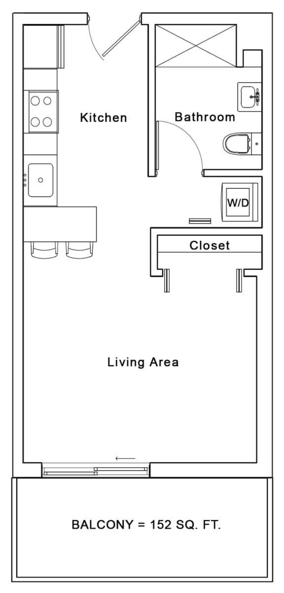 Studio, 1 & 2 Bedroom Apartments in Miami | Douglas Enclave