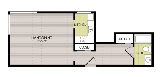 Floor Plans of The Broadview Apartments in Baltimore, MD