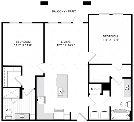 Studio, 1, 2, & 3 Bedroom Floor Plans | Tapestry East Bay | Apollo ...