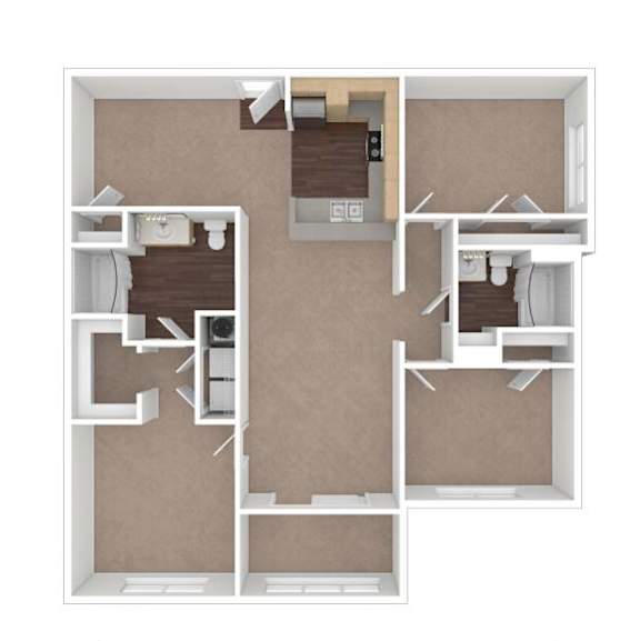 Fort Mill Apartments | Millcrest Park Floor Plans