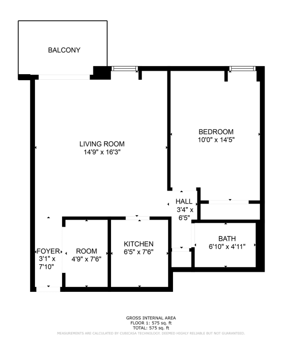 Babcock Tower | One Bedroom One Bathroom - A | Available Units