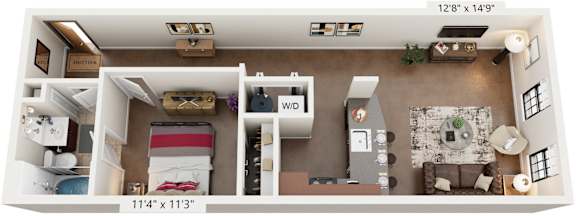 Studio, 1, 2 & 3 Bedroom Loft Apartments in Petersburg VA