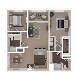 Fort Mill Apartments | Millcrest Park Floor Plans